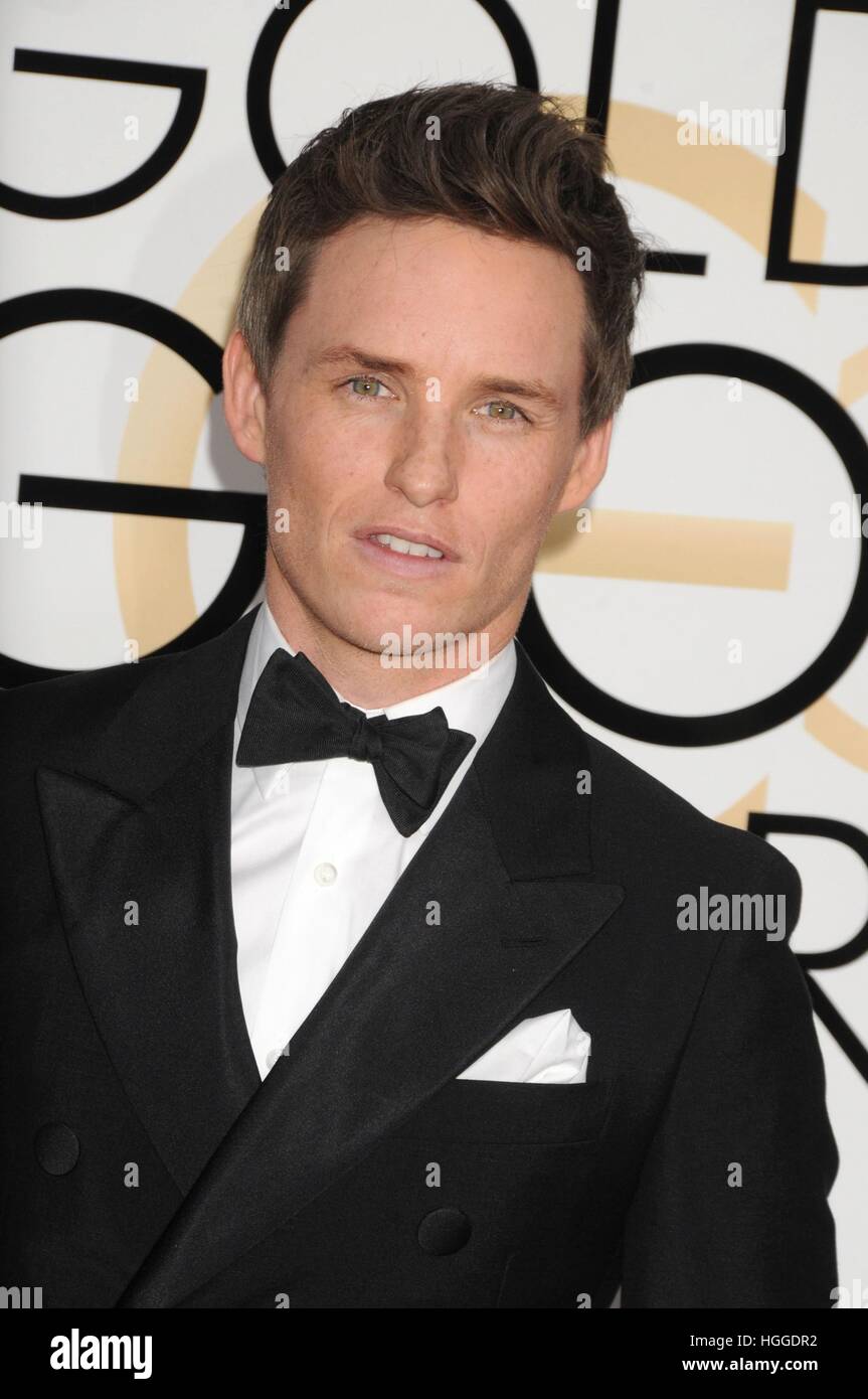Beverly Hills, CA. 8th Jan, 2017. Eddie Redmayne at arrivals for 74th ...