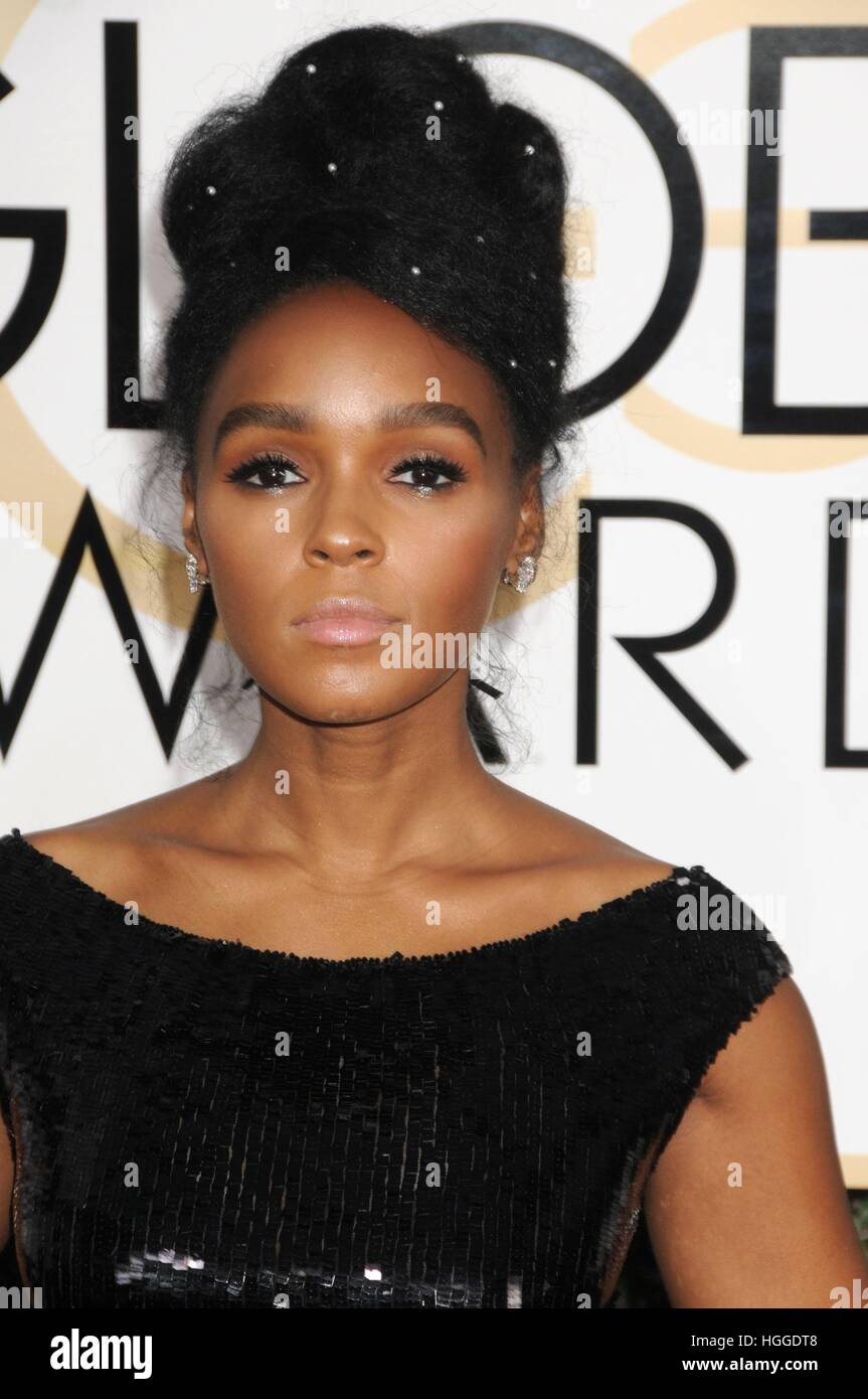 Beverly Hills, CA. 8th Jan, 2017. Janelle Monae at arrivals for 74th ...