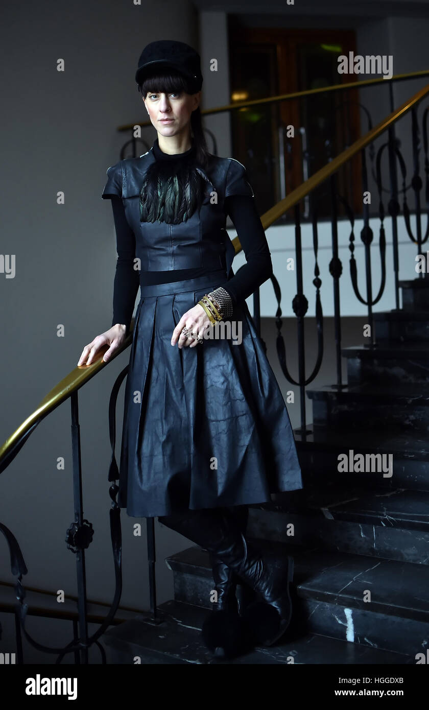 Berlin, Germany. 9th Jan, 2017. EXCLUSIVE - Designer Esther Perbandt ...