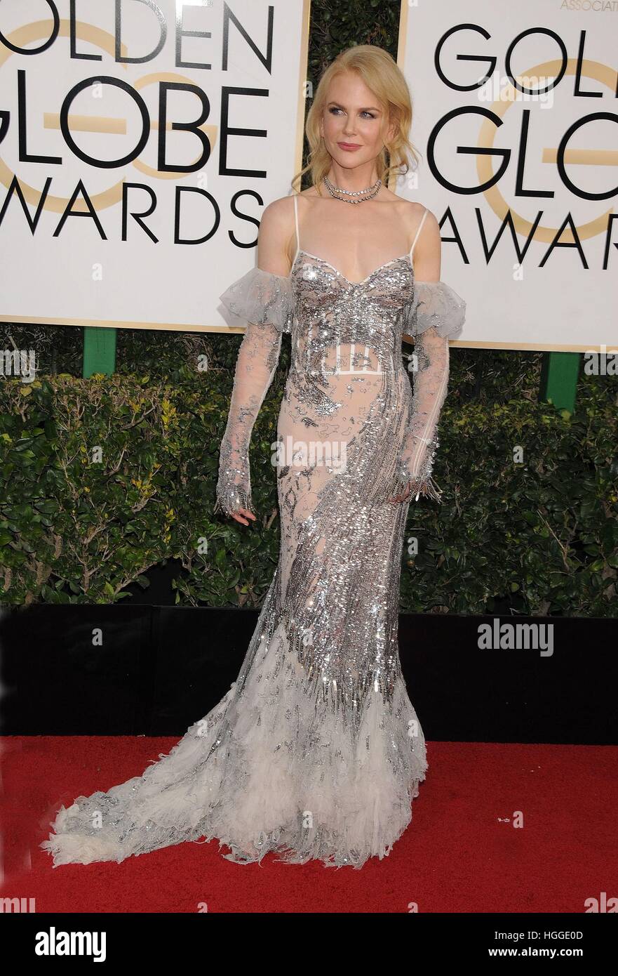 Beverly Hills, CA. 8th Jan, 2017. Nicole Kidman at arrivals for 74th ...