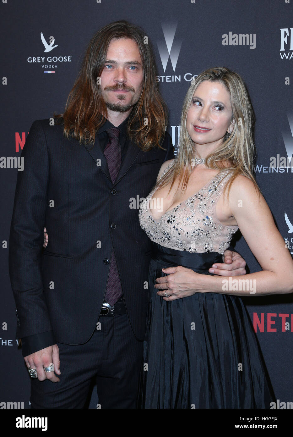 Christopher backus mira sorvino in hi-res stock photography and images ...