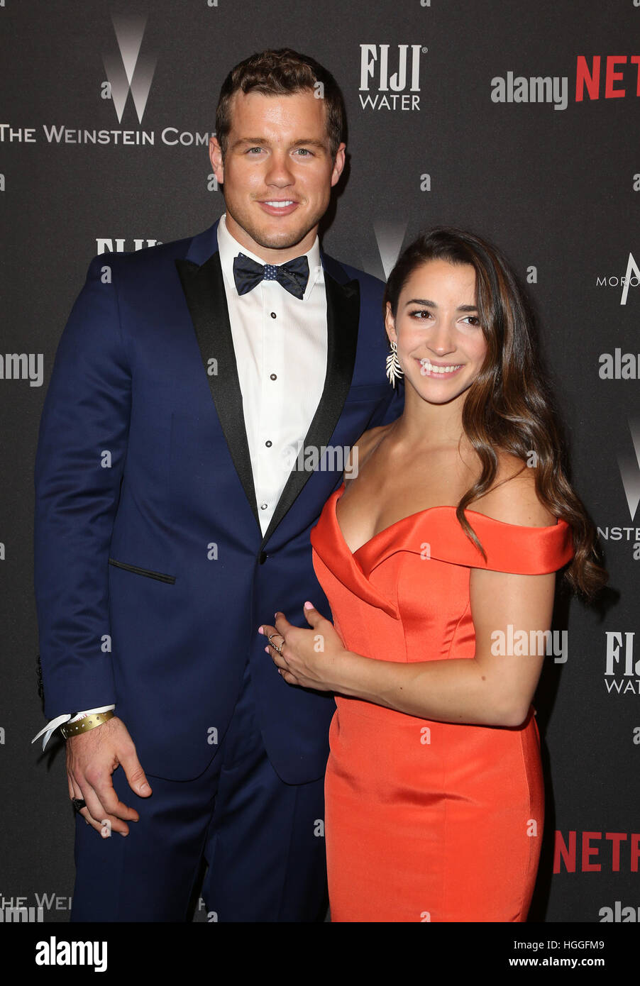 Beverly Hills, California, USA. 08th Jan, 2017. Aly Raisman and Colton ...