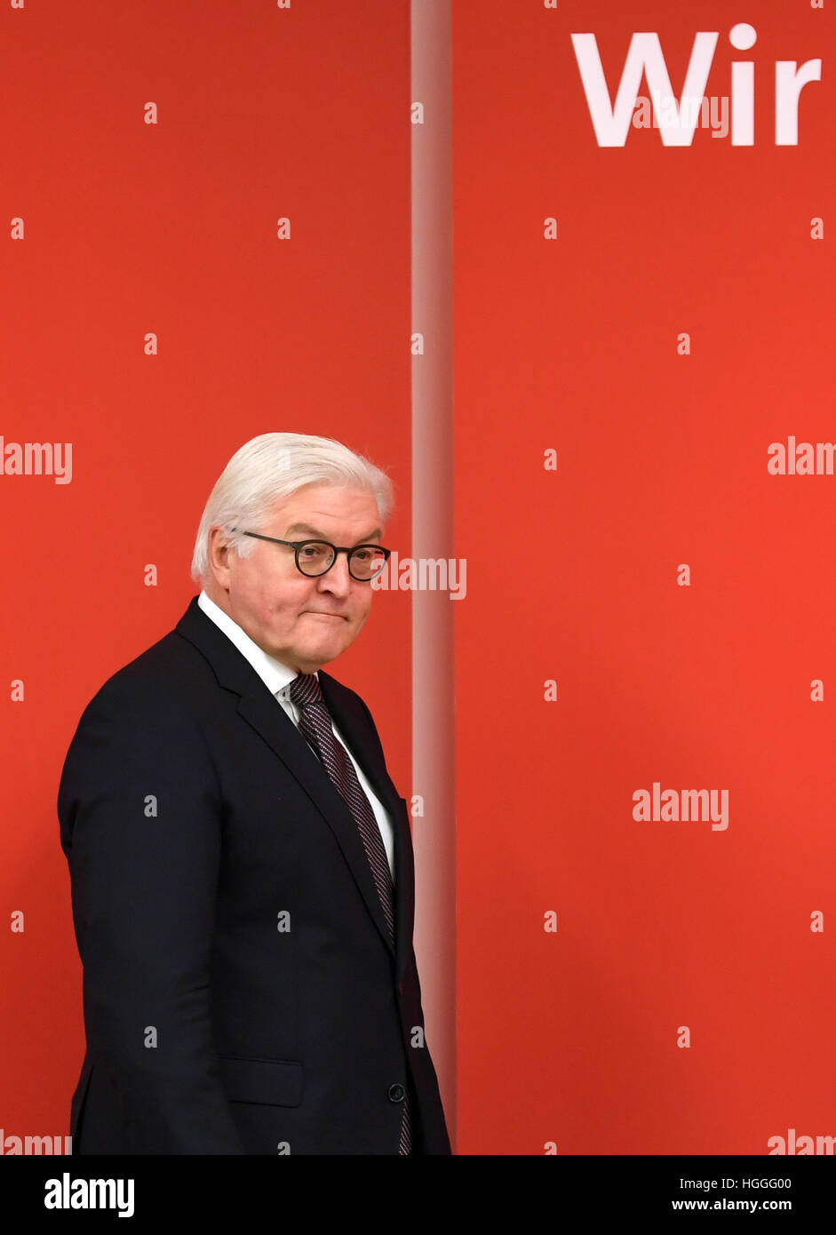 Potsdam, Germany. 9th Jan, 2017. Presidential Candidate Frank-Walter ...