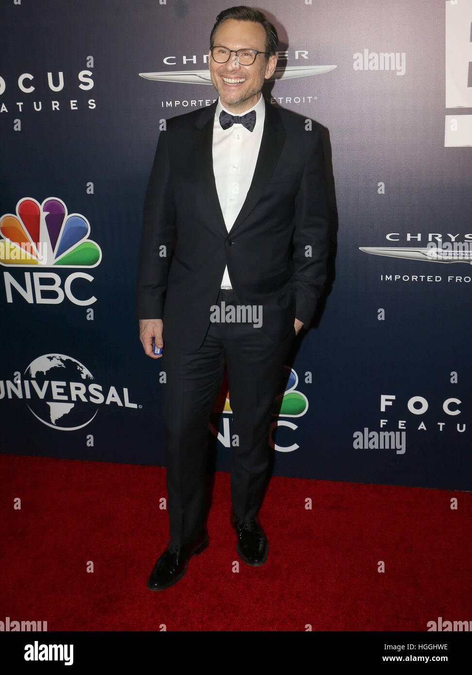 Beverly Hills, USA. 8th Jan, 2017. Christian Slater attends the ...