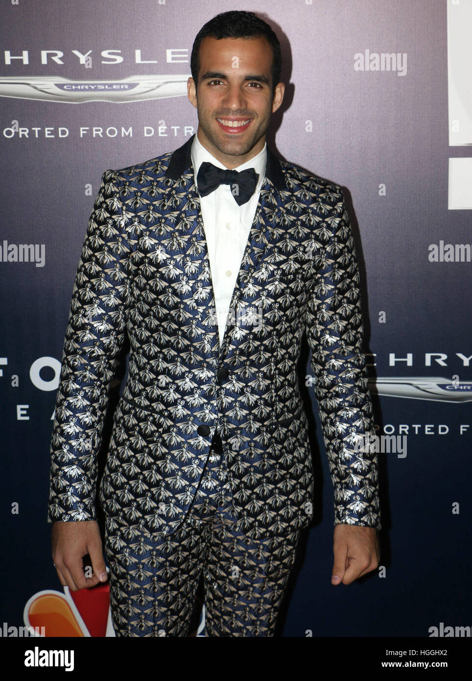 Beverly Hills, USA. 8th Jan, 2017. Danell Leyva attends the ...