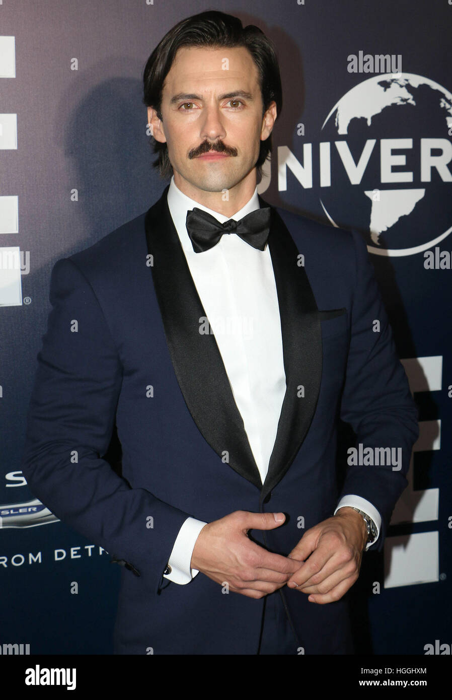 Milo ventimiglia annual golden globe hi-res stock photography and ...