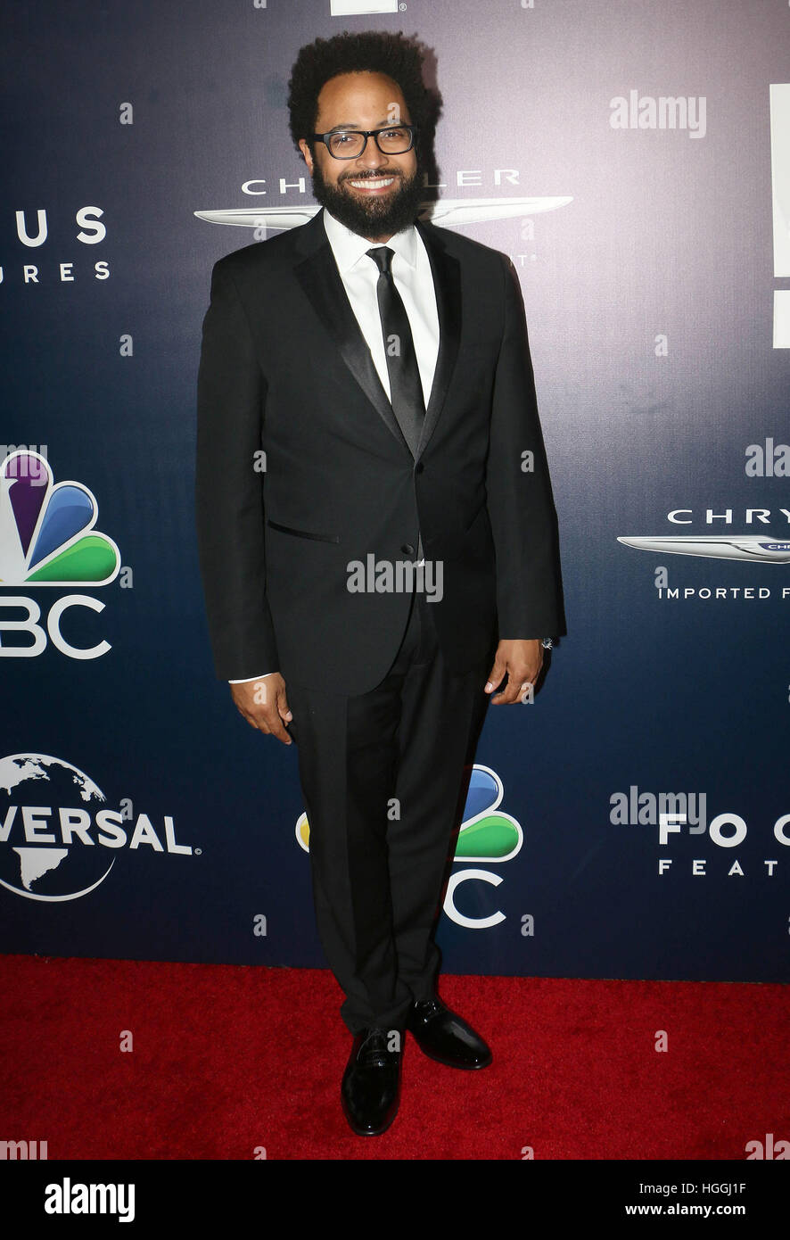 Beverly Hills, USA. 8th Jan, 2017. Diallo Riddle Marlon attends the ...