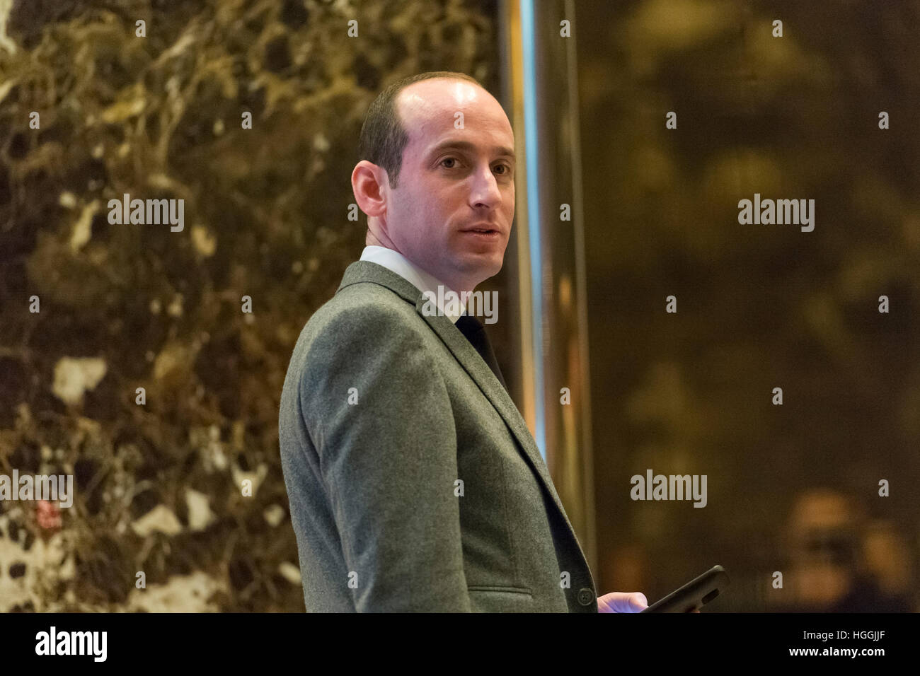 New York, USA. 9th Jan, 2017. Stephen Miller, Senior policy advisor to ...