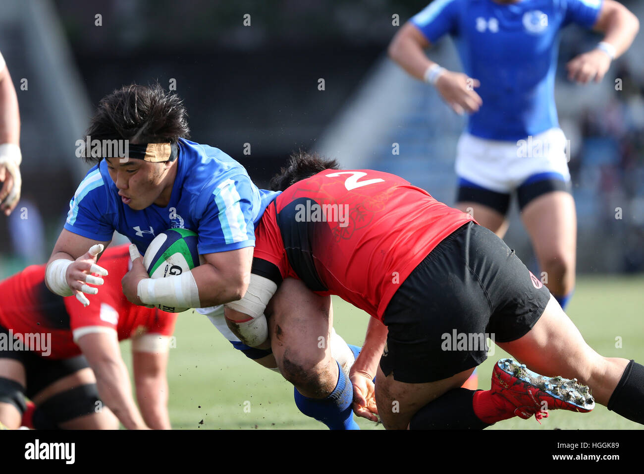 Tokyo, Japan. 9th Jan, 2017. Yuya Otsuka (Tokai) Rugby : All-Japan ...