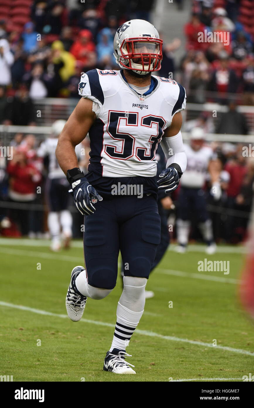 Santa Clara, California, USA. 20th Nov, 2016. Kyle Van Noy of the New ...