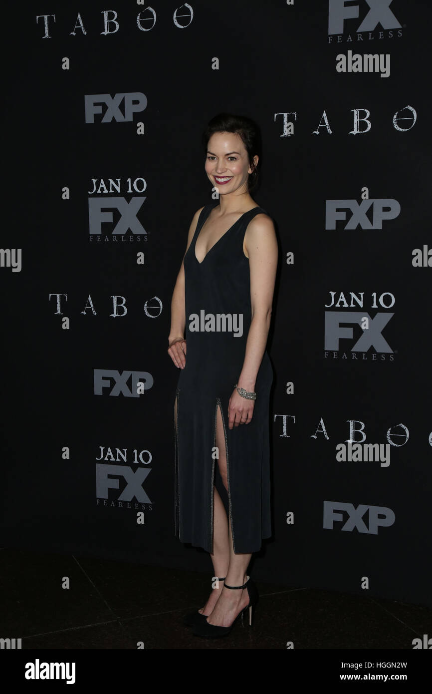 Los Angeles, California, USA. 09th Jan, 2017. Britt Lower attends the ...