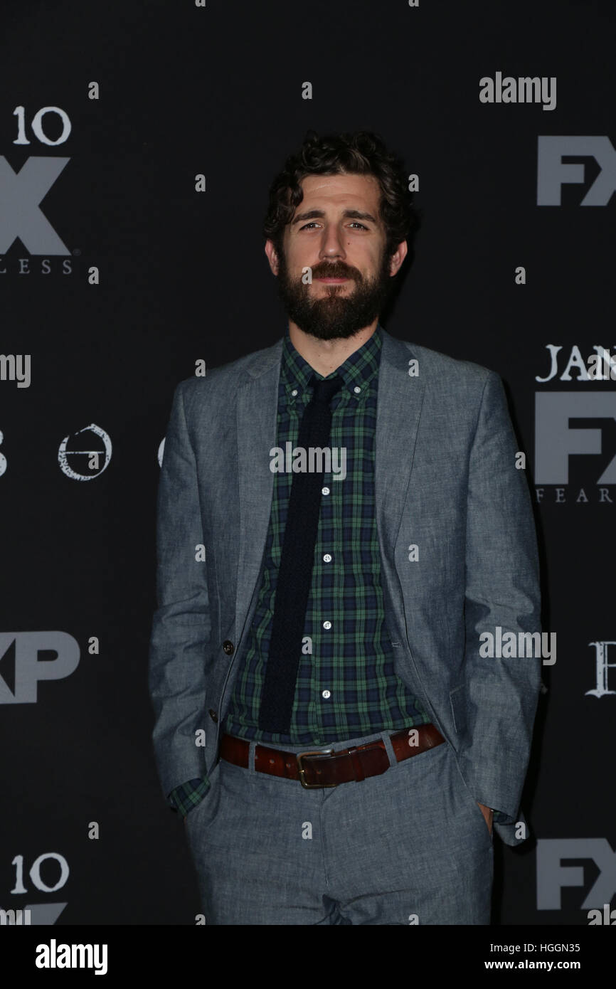 Los Angeles, California, USA. 09th Jan, 2017. Carter Hudson attends the ...