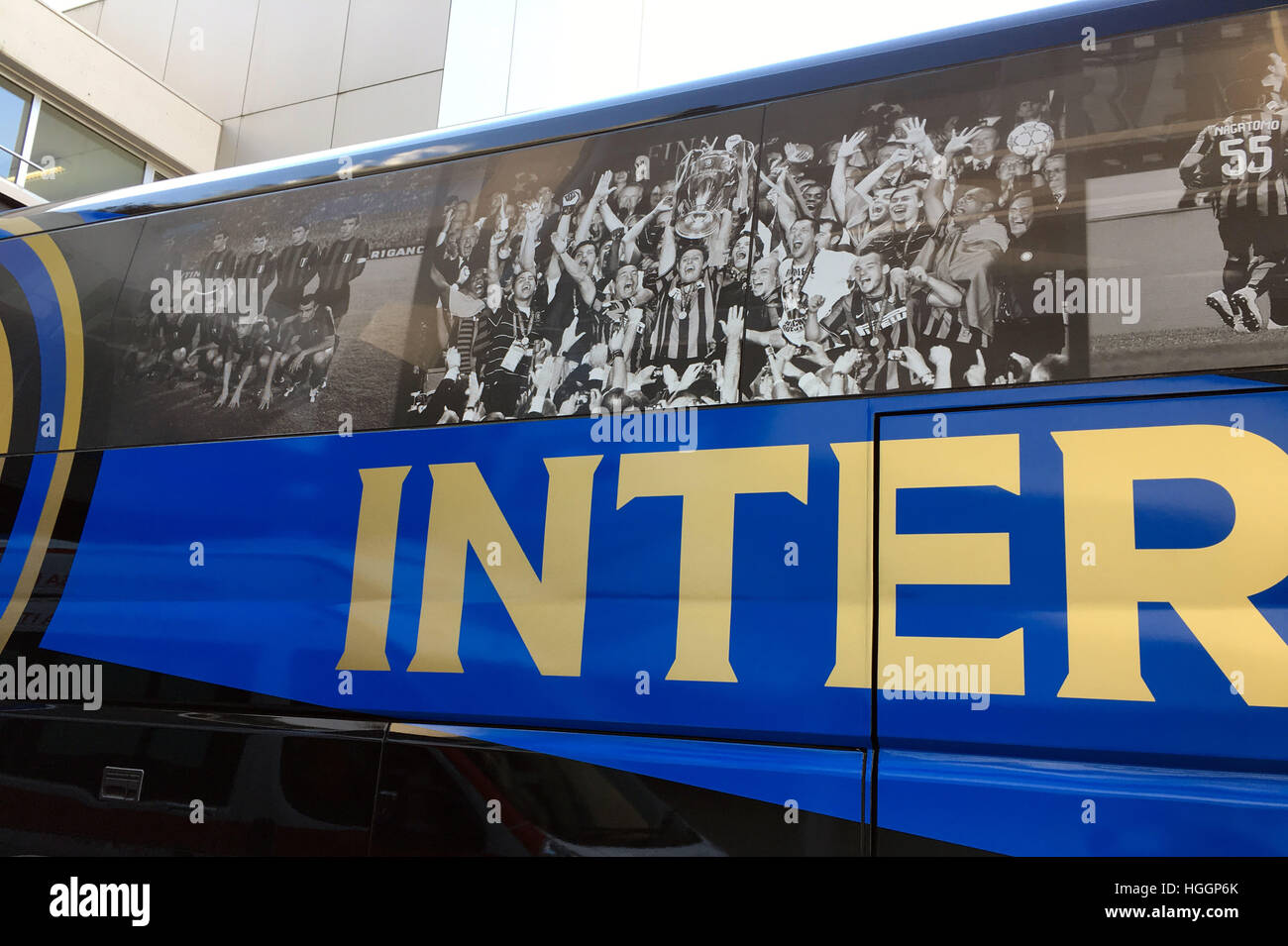 New Bus (Inter) ; January 08; 2017 - Football : italian championship ...