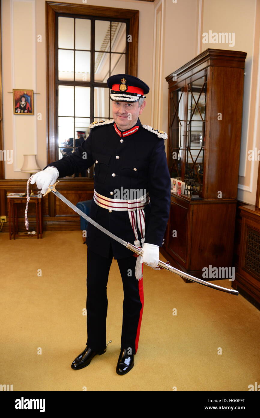 Lord Lieutenant of South Yorkshire Andrew Coombe Stock Photo - Alamy