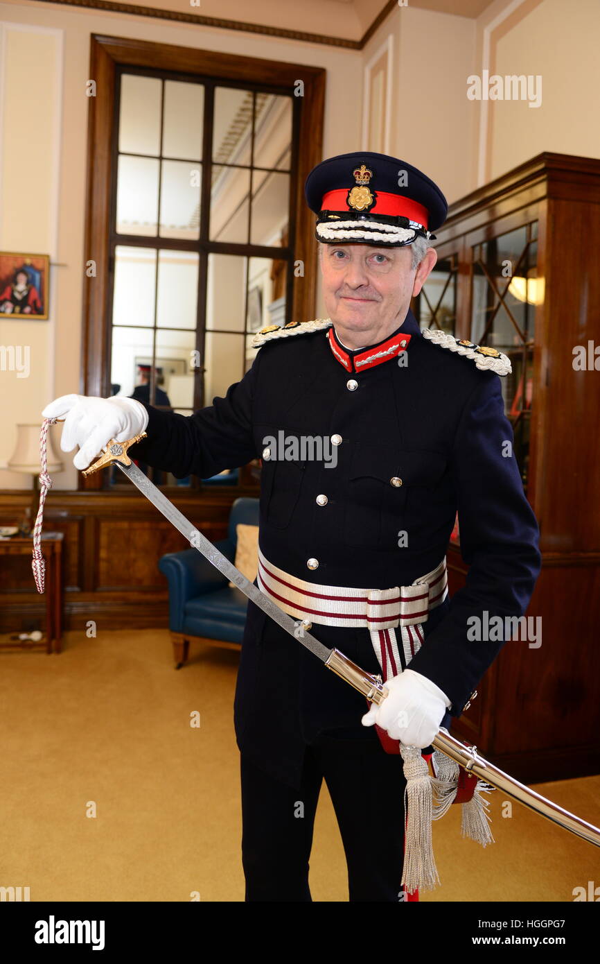 Lord Lieutenant of South Yorkshire Andrew Coombe Stock Photo - Alamy