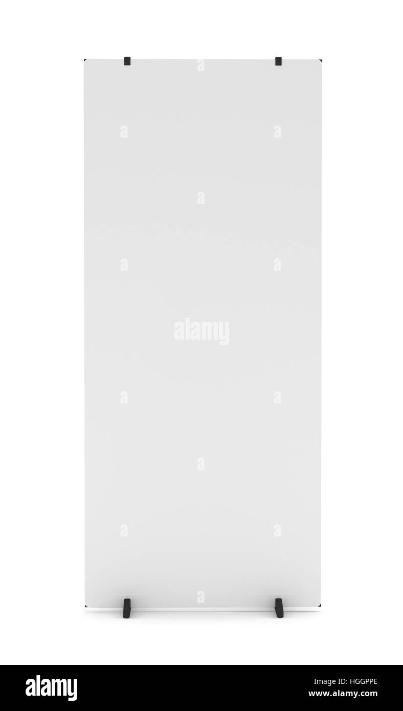 Banner stand Cut Out Stock Images & Pictures - Alamy