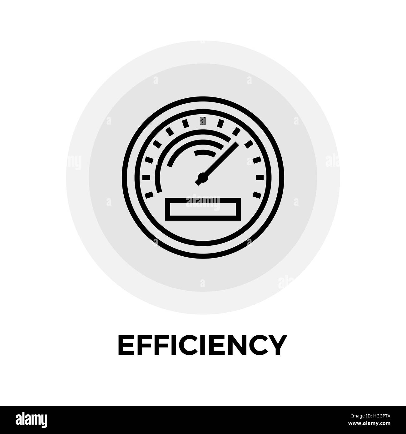 Efficiency icon hi-res stock photography and images - Alamy