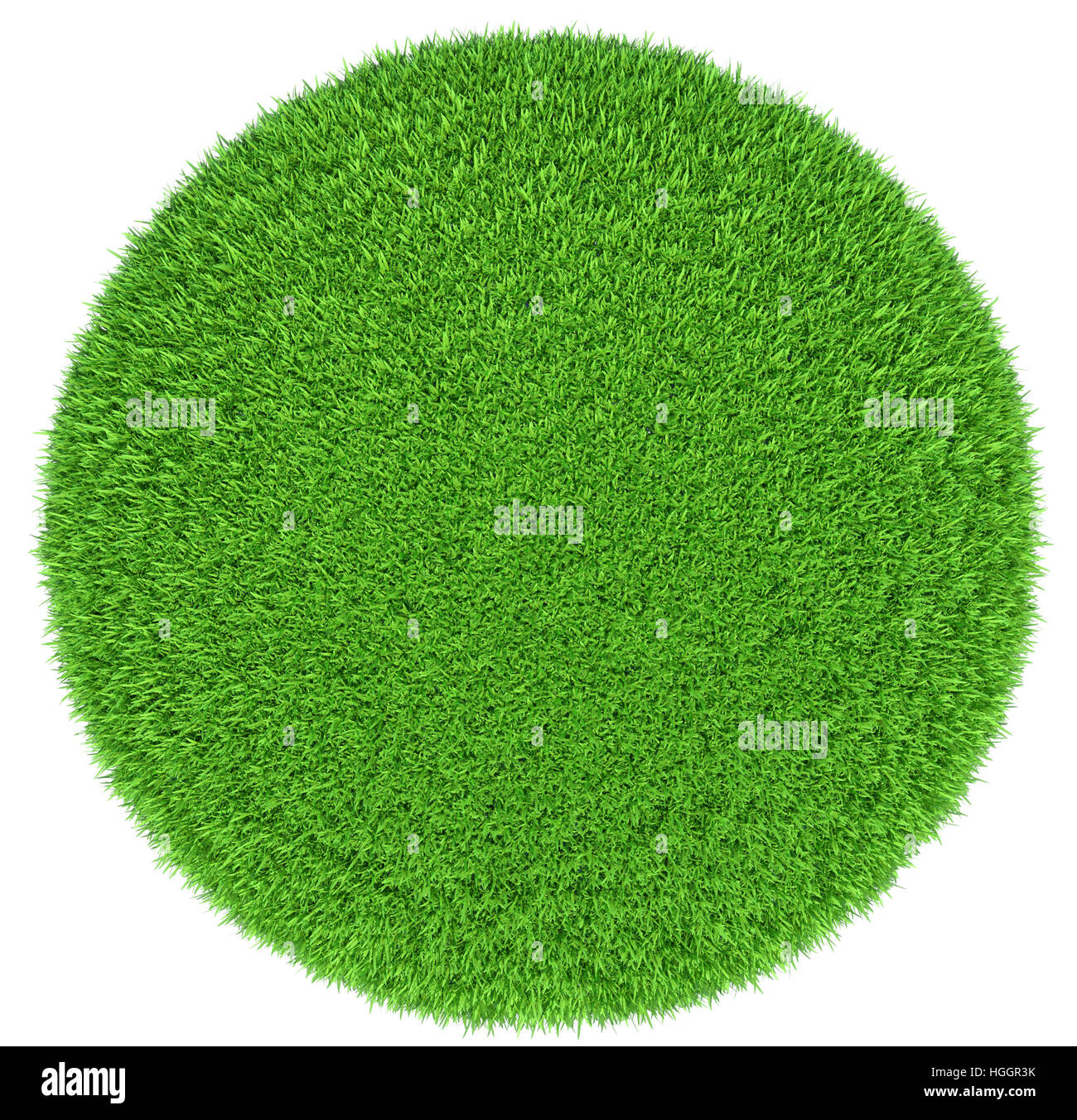 Grass arena isolated on white background Stock Photo - Alamy