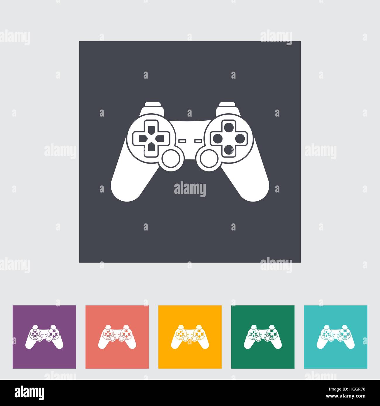 Single player video game Stock Vector Images - Alamy