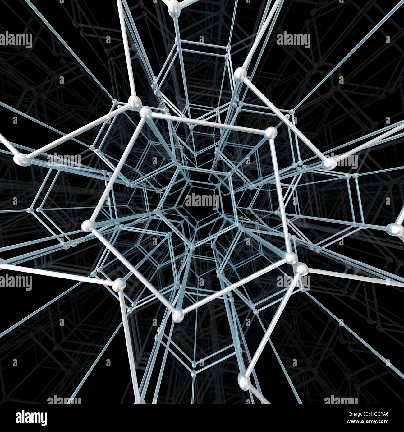 Abstract geometric pattern network hi-res stock photography and images ...