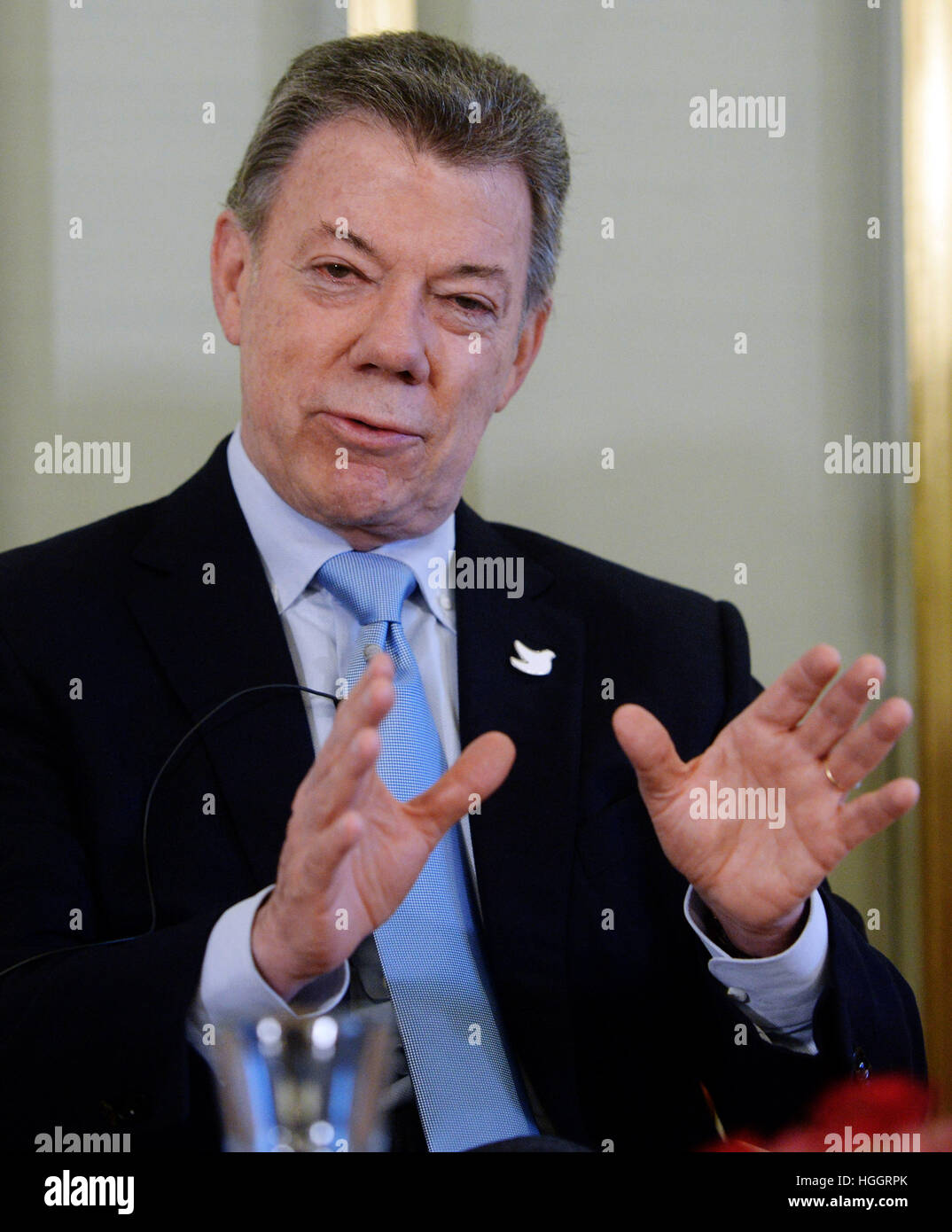 Nobel Peace Prize press conference at The Norwegian Nobel Institute in ...