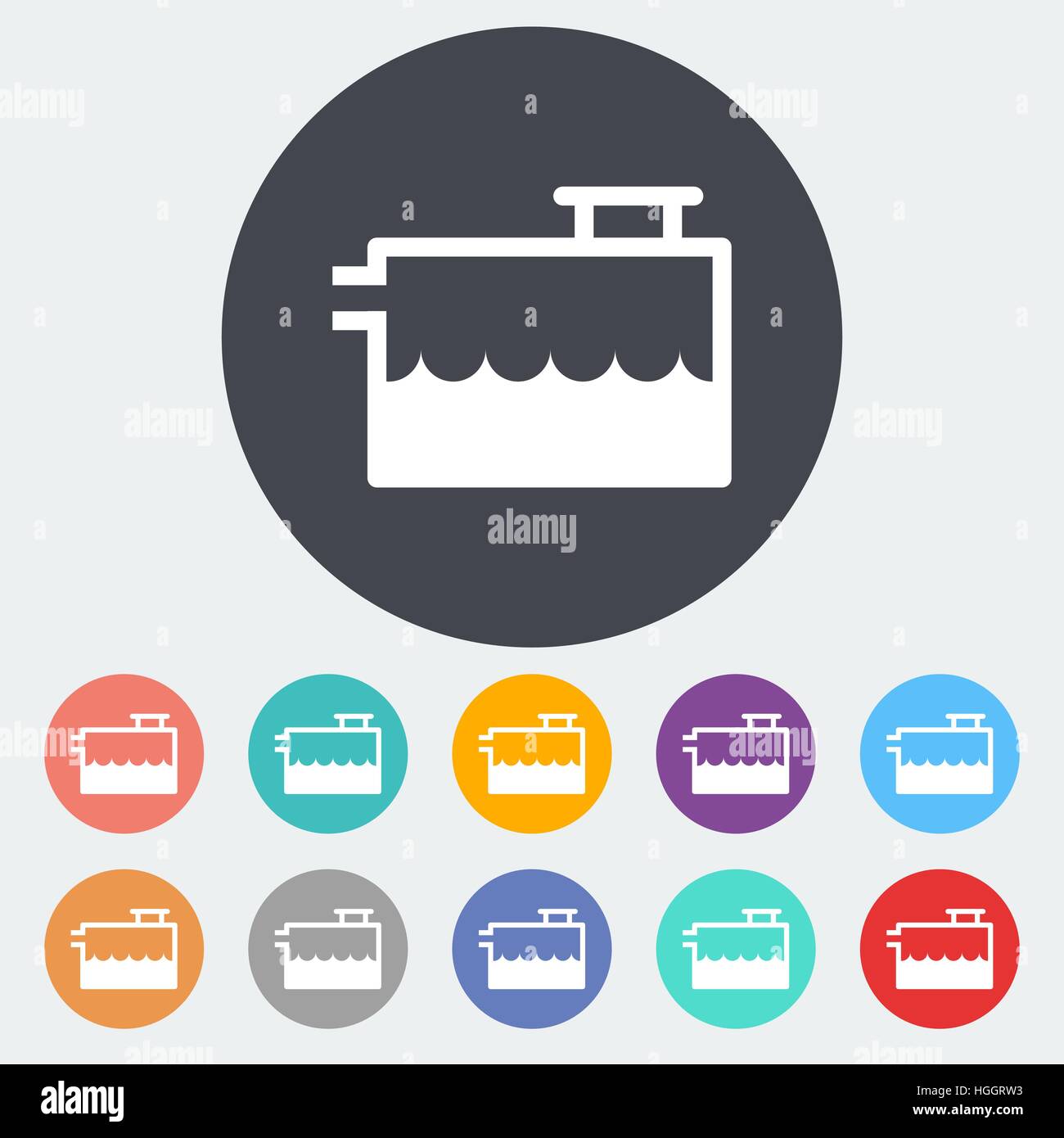Coolant level indicator Stock Vector Images - Alamy