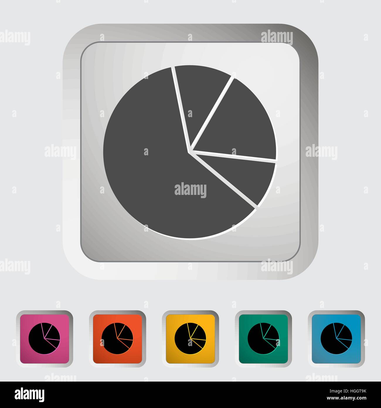 Graph single icon. Vector illustration Stock Vector Image & Art - Alamy