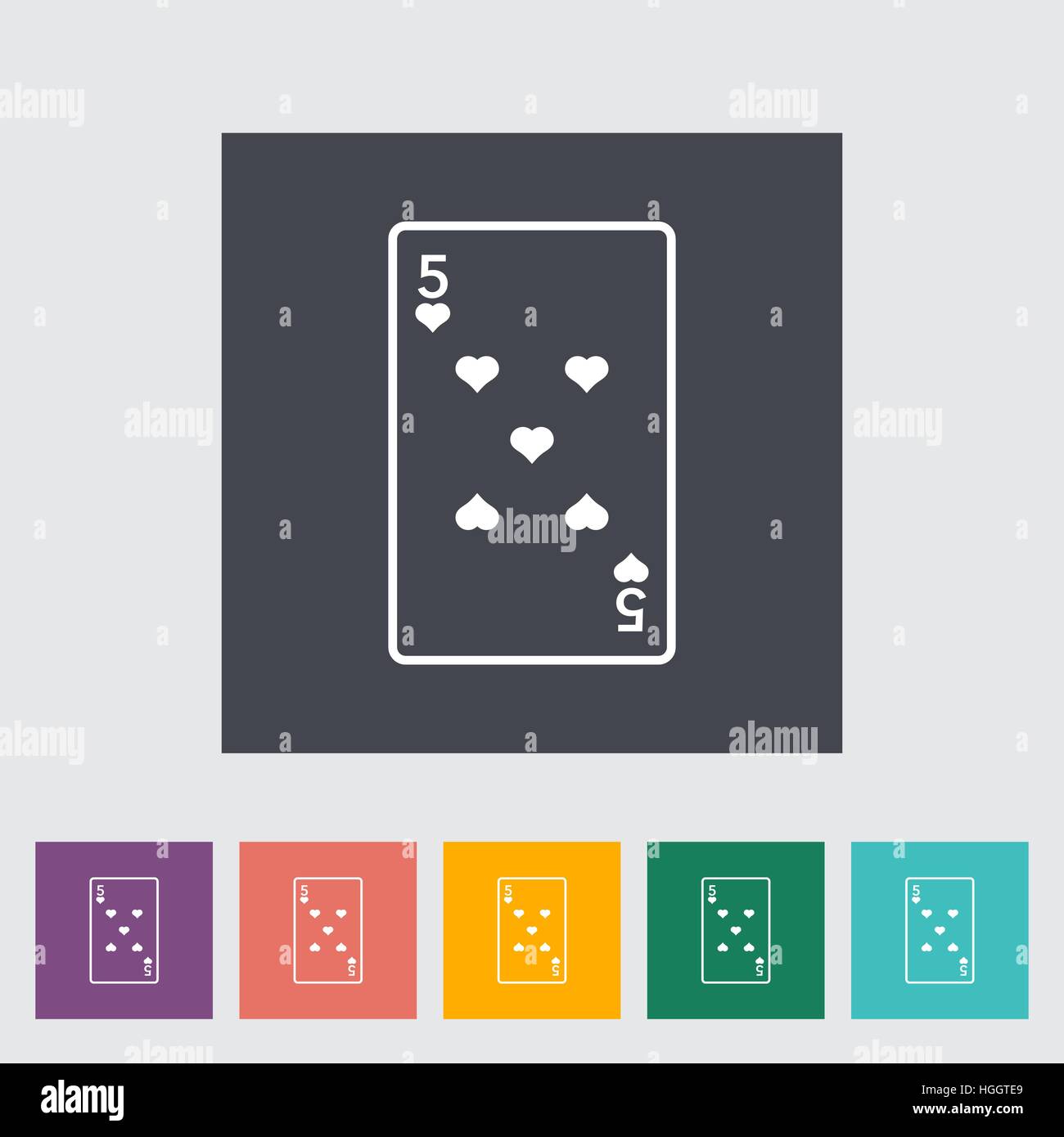 Playing card shaped Stock Vector Images - Alamy