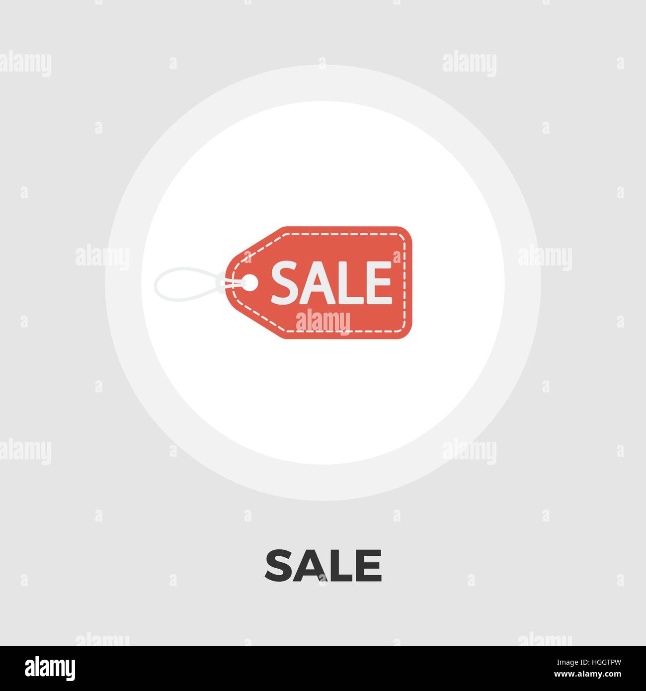 Sale Label icon vector. Flat icon isolated on the white background ...