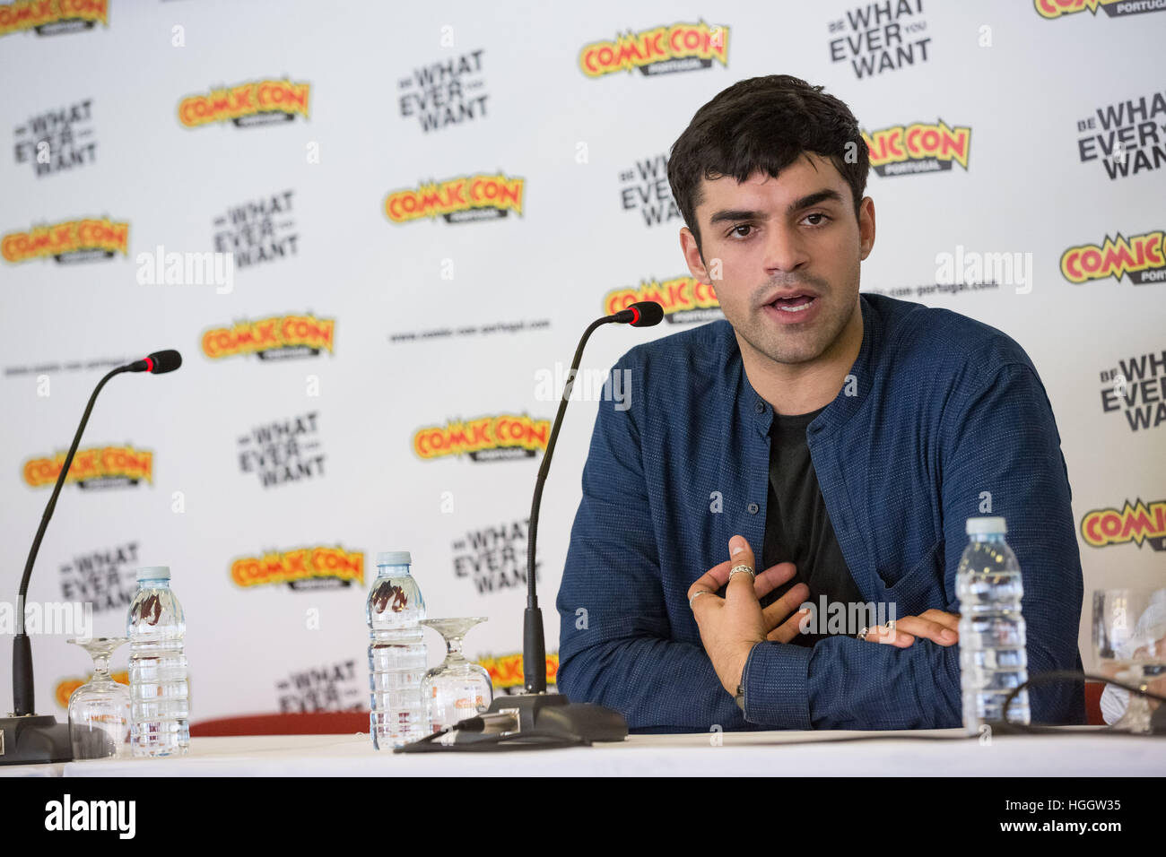 Sean Teale attends a press conference at Comic Con Portugal 2016 - Day ...