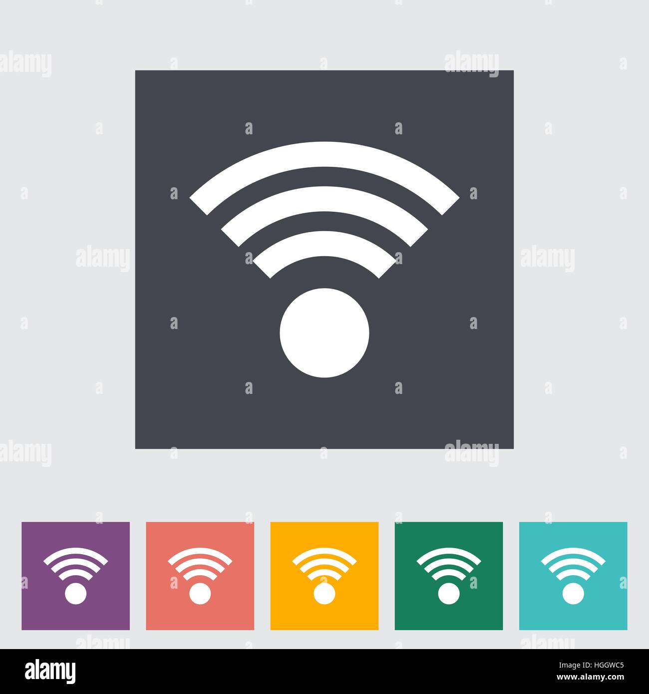 Wireless icon. Vector illustration Stock Vector Image & Art - Alamy