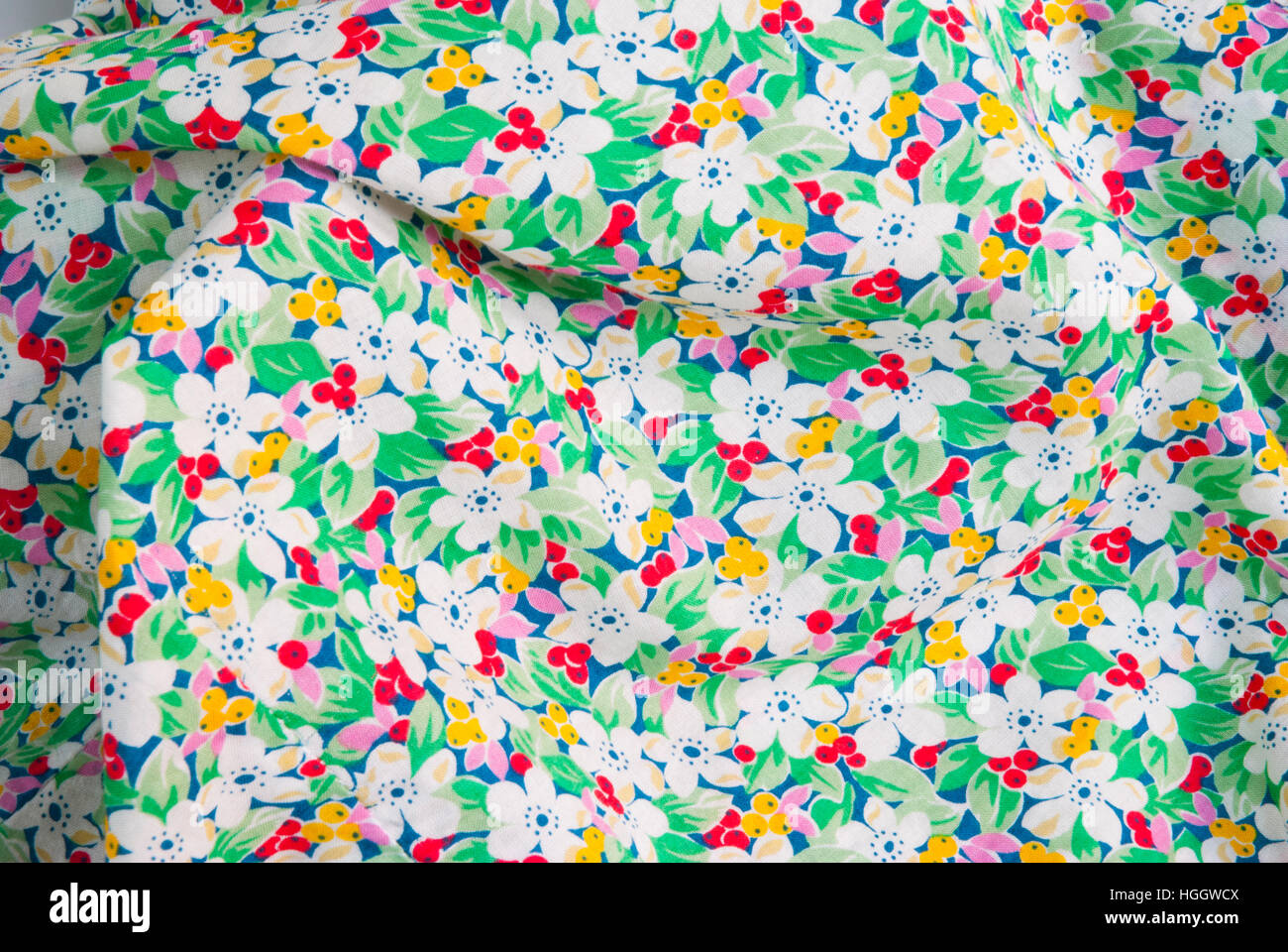 Flowers cloth. Background Stock Photo - Alamy