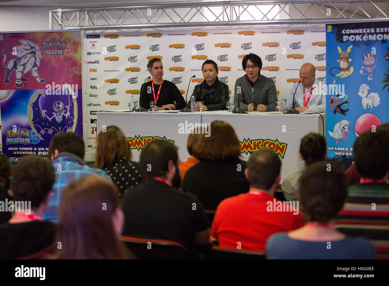 Pokemon video game composer and designer press conference at Comic Con ...