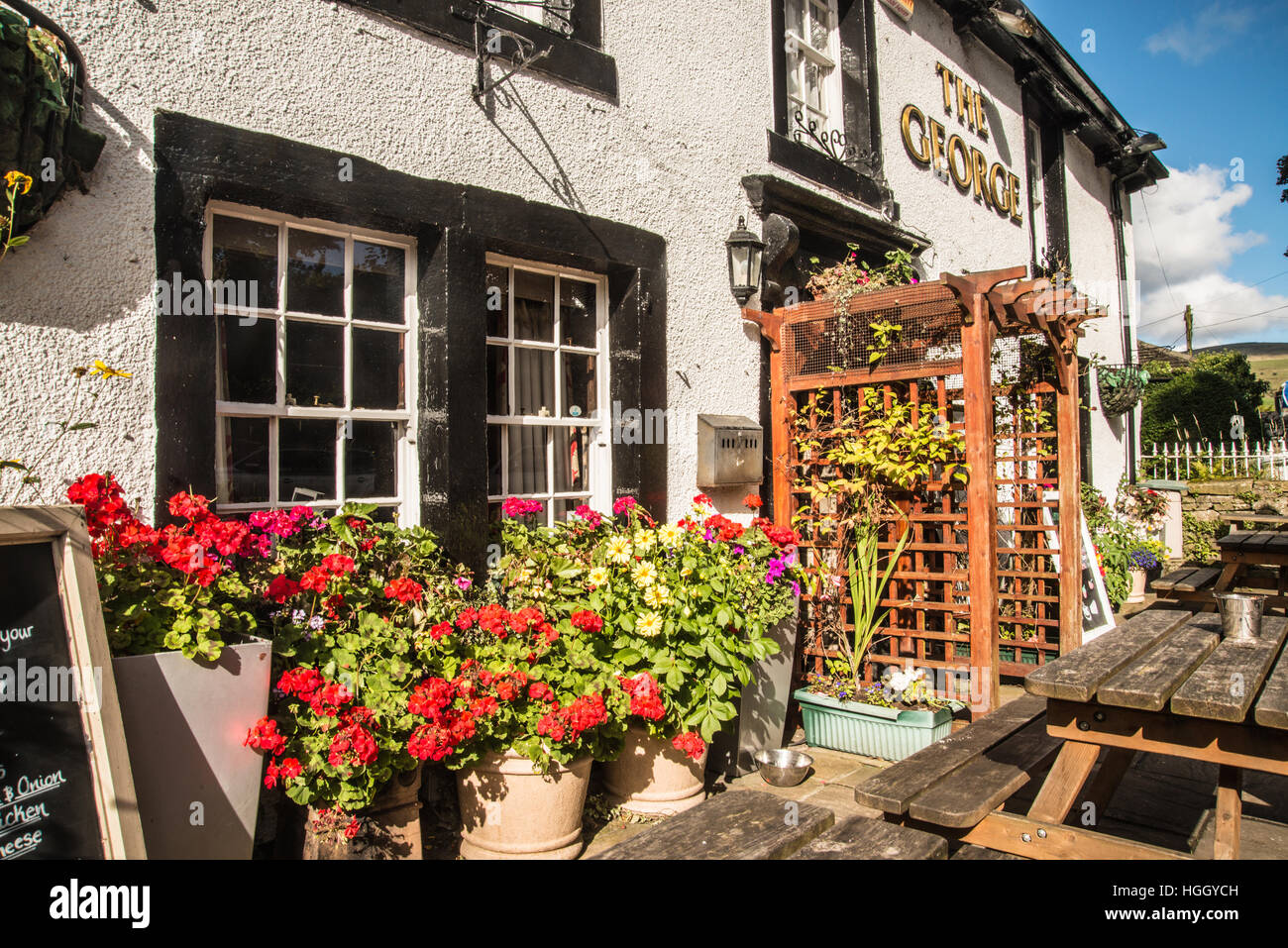 the old English Pub Castleton Derbyshire Ray Boswell Stock Photo - Alamy