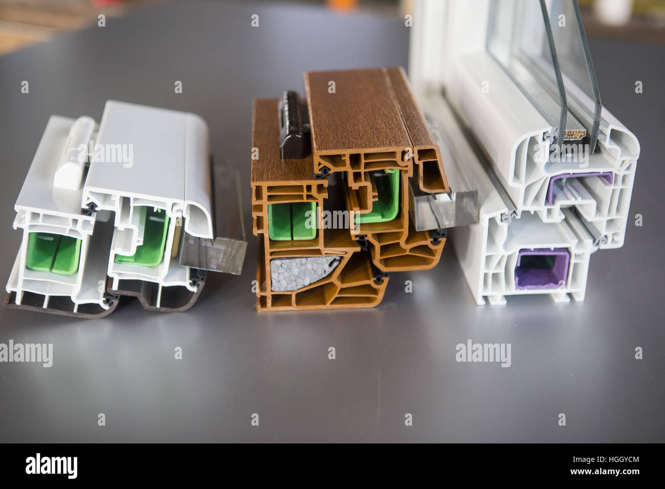 pvc protruded profile for windows and doors manufacturing .selective ...