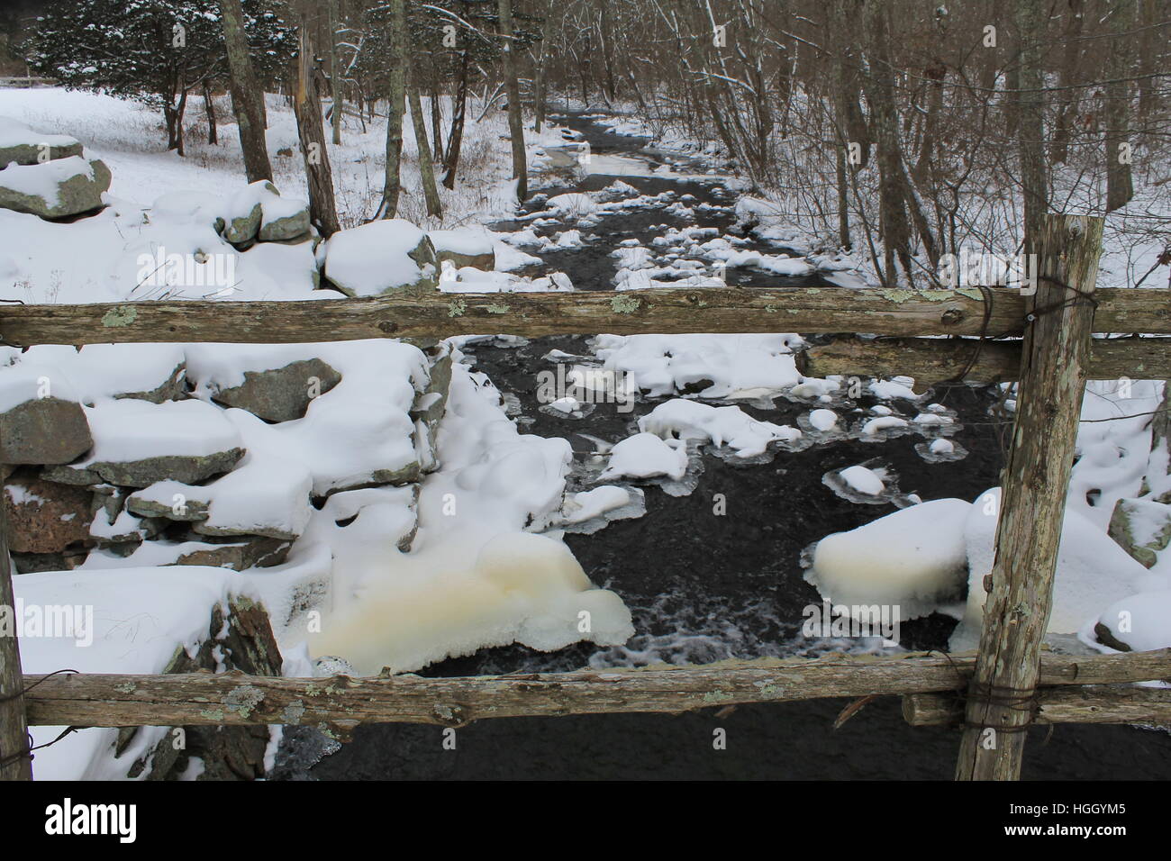 Waterfall and river Stock Photo - Alamy