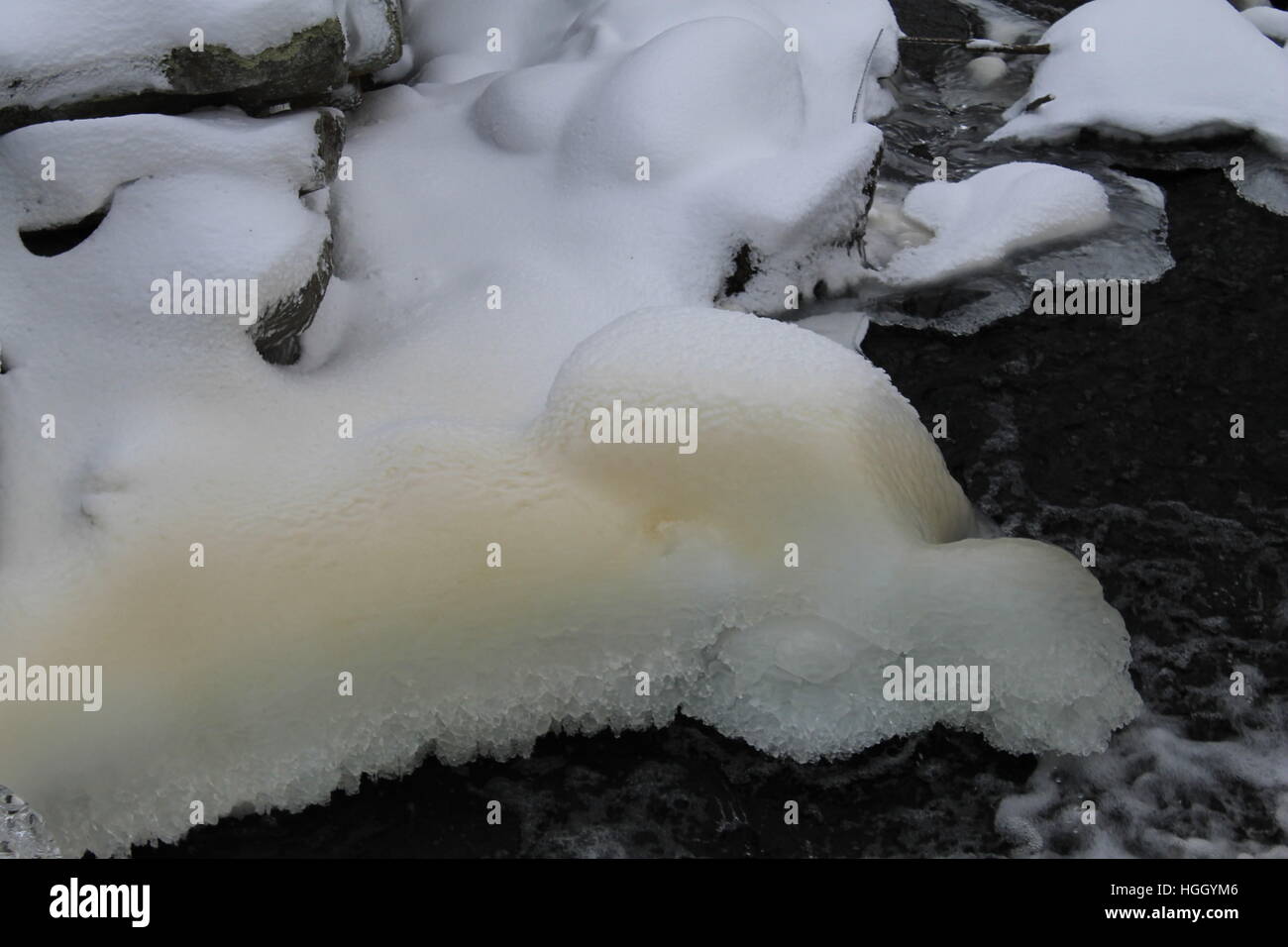 Waterfall and river Stock Photo - Alamy