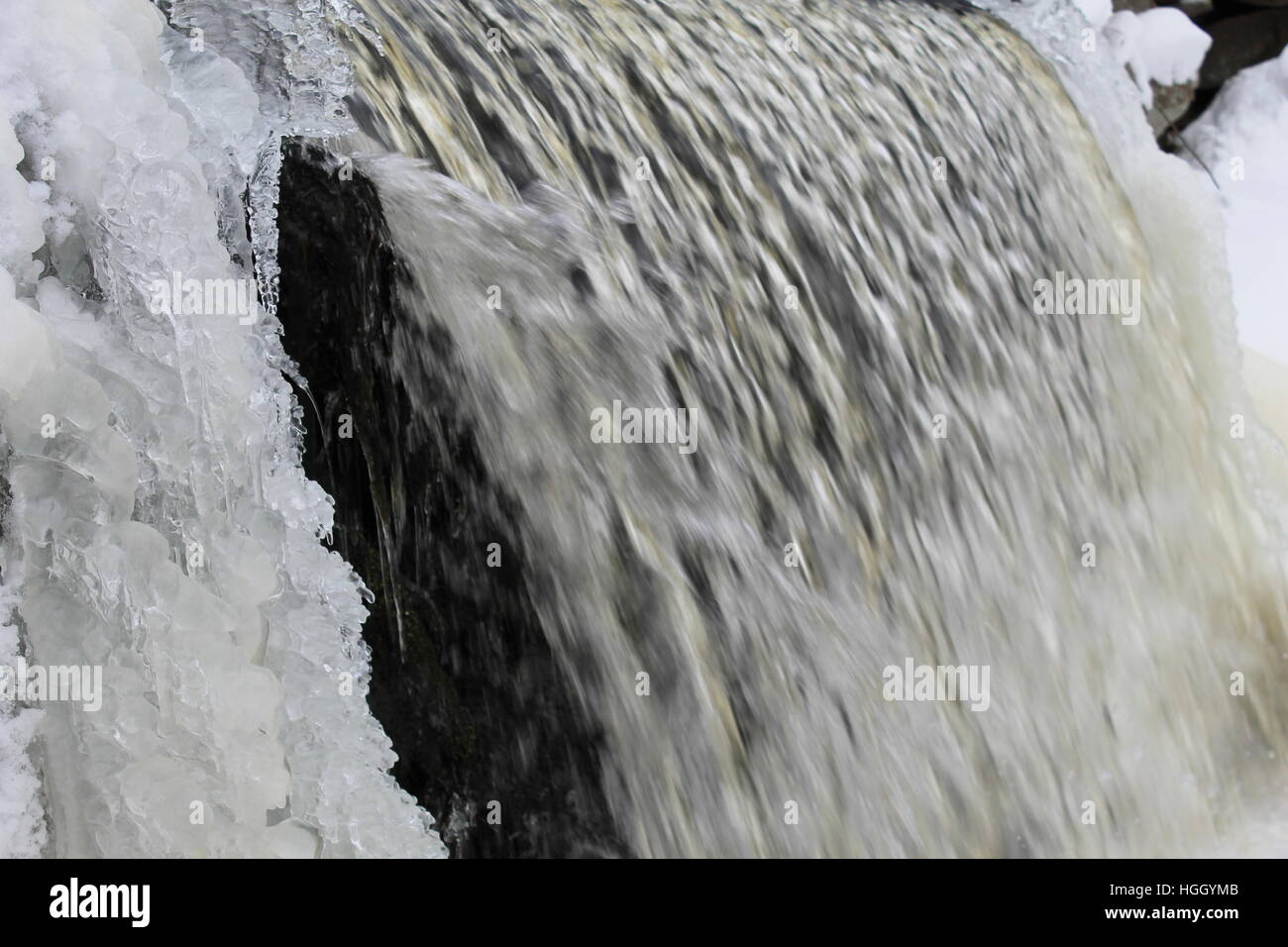 Waterfall and river Stock Photo - Alamy