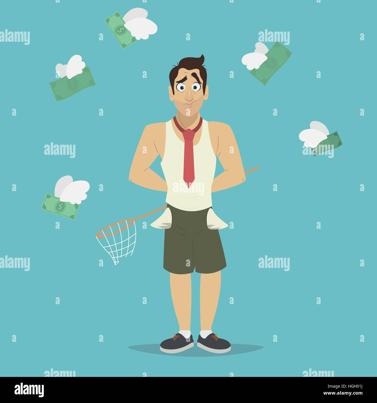 Broken net Stock Vector Images - Alamy