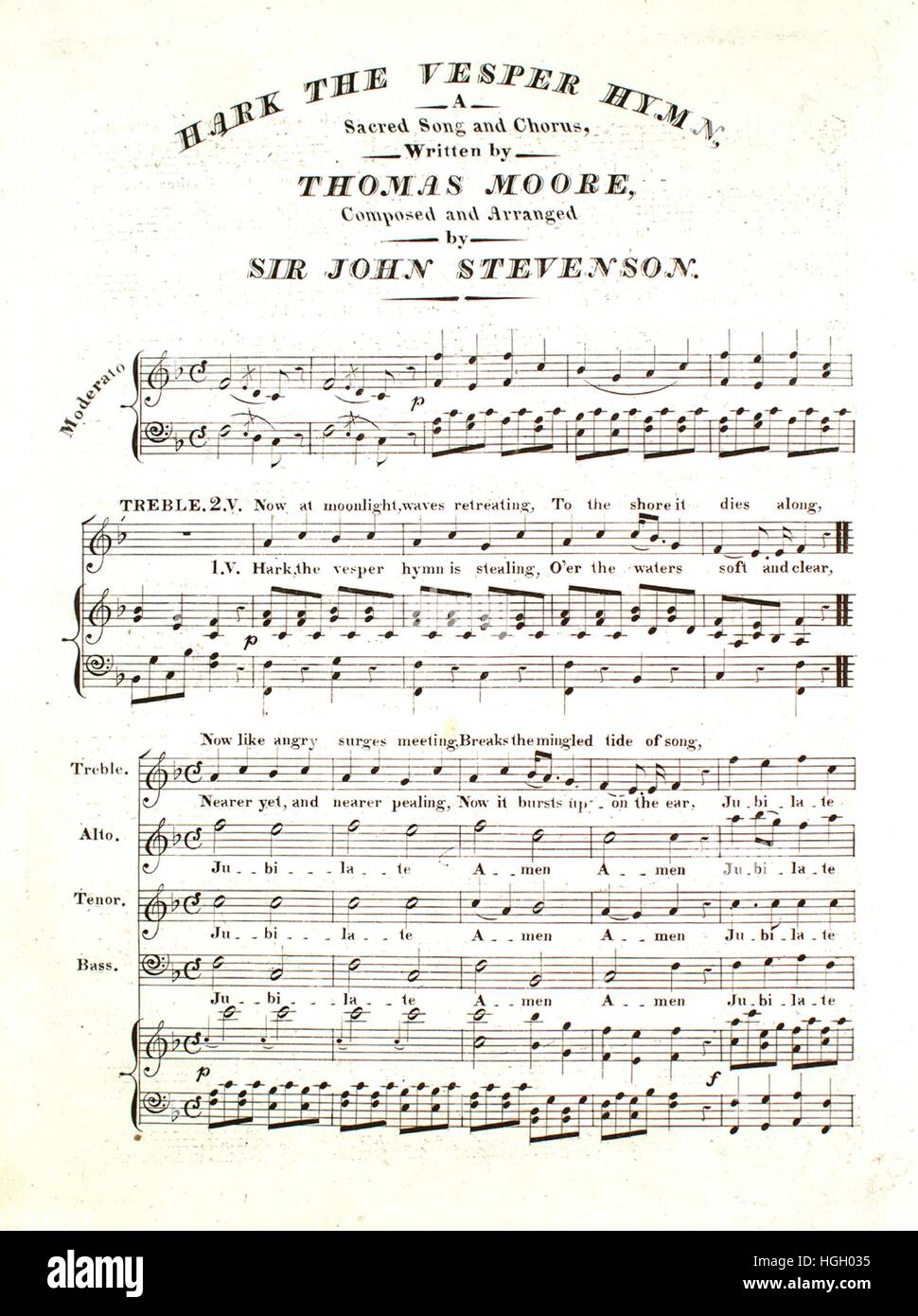 The vesper hymn hi-res stock photography and images - Alamy