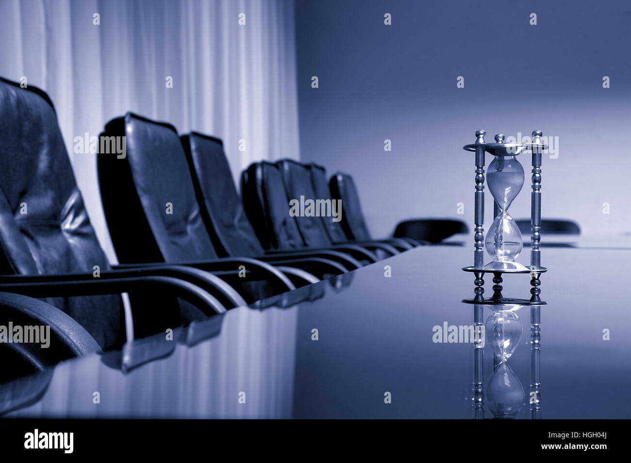 Empty conference room , business meeting concept, blue toned, sand ...
