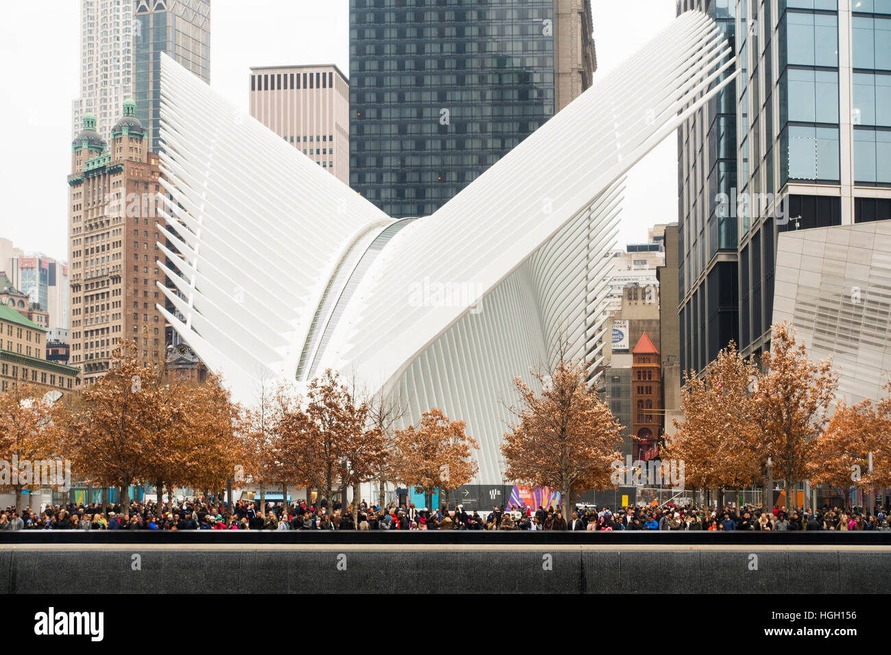 Oculus world trade center subway station Manhattan NYC Stock Photo - Alamy