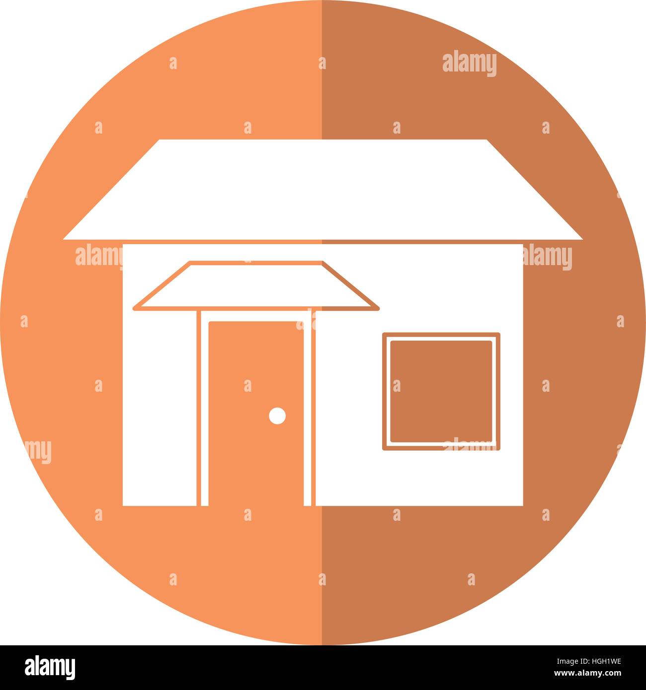 Simple two story Stock Vector Images - Alamy