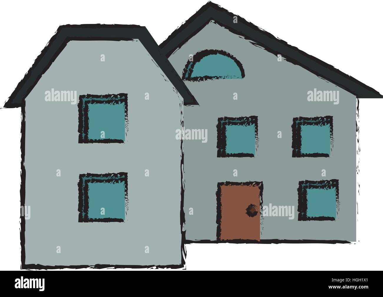 Modern Windows And Furniture Cut Out Stock Images & Pictures - Alamy