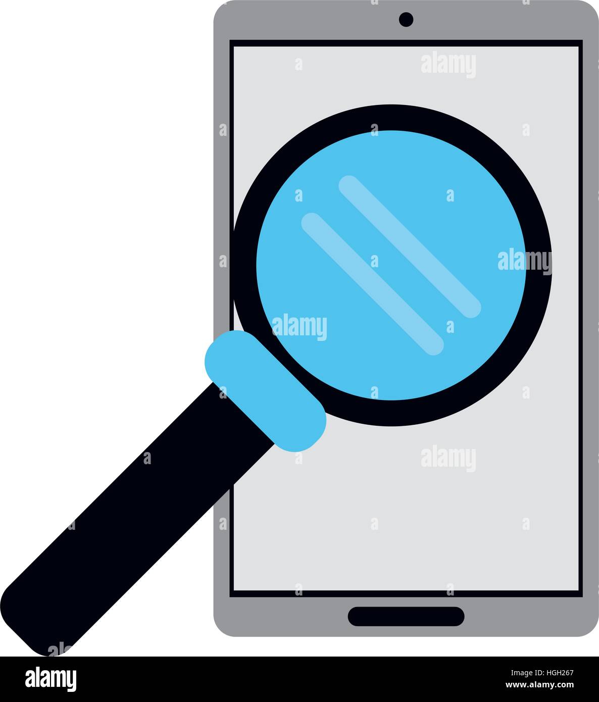 Searching information using search Stock Vector Images - Alamy