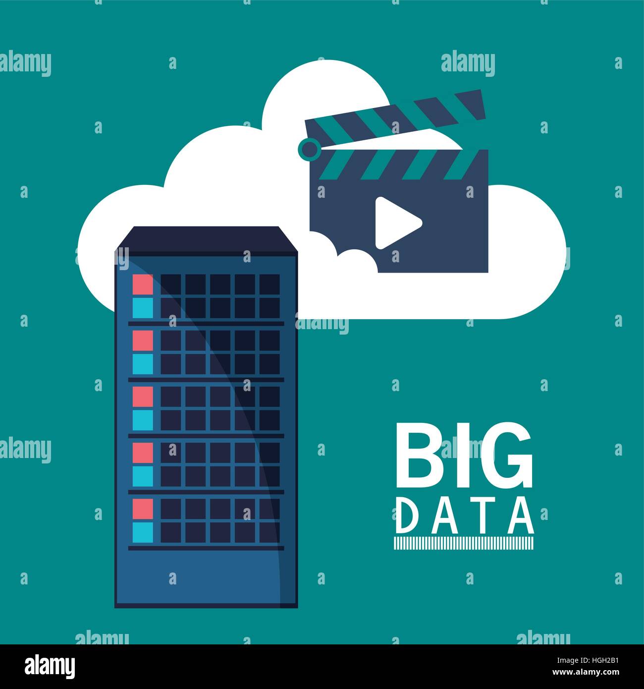 Video installation art Stock Vector Images - Alamy