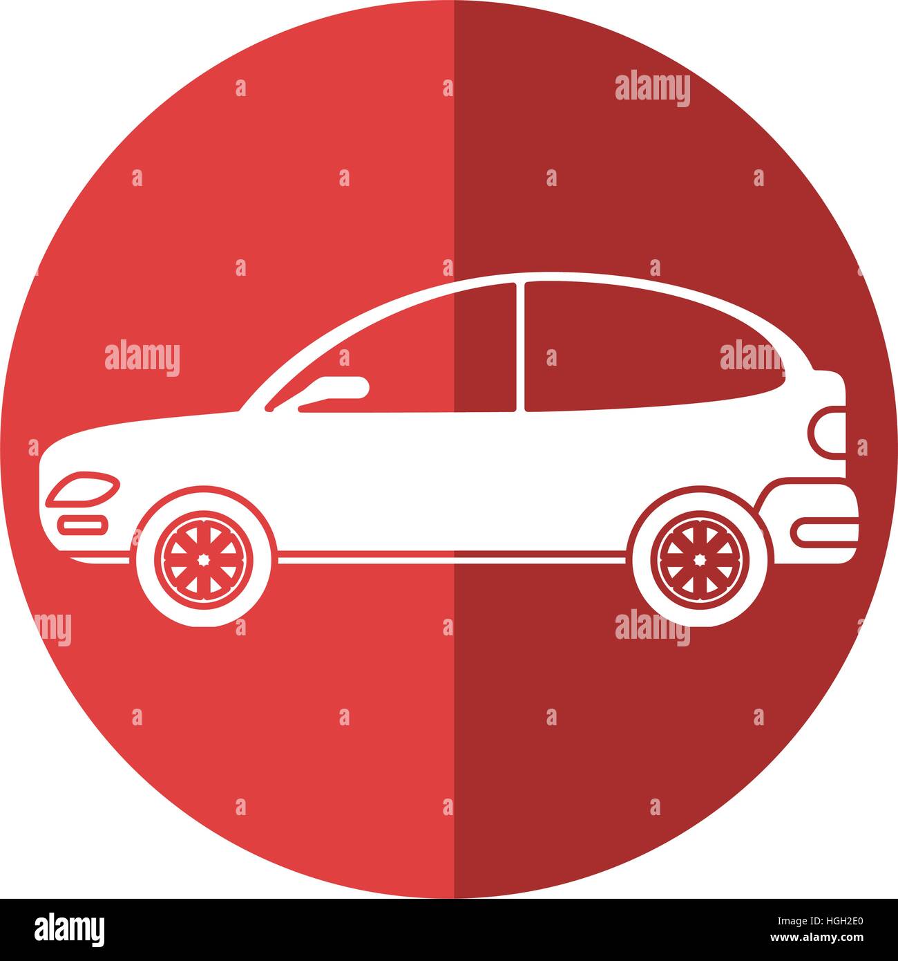 Asphalt line parking shadow lot Stock Vector Images - Alamy