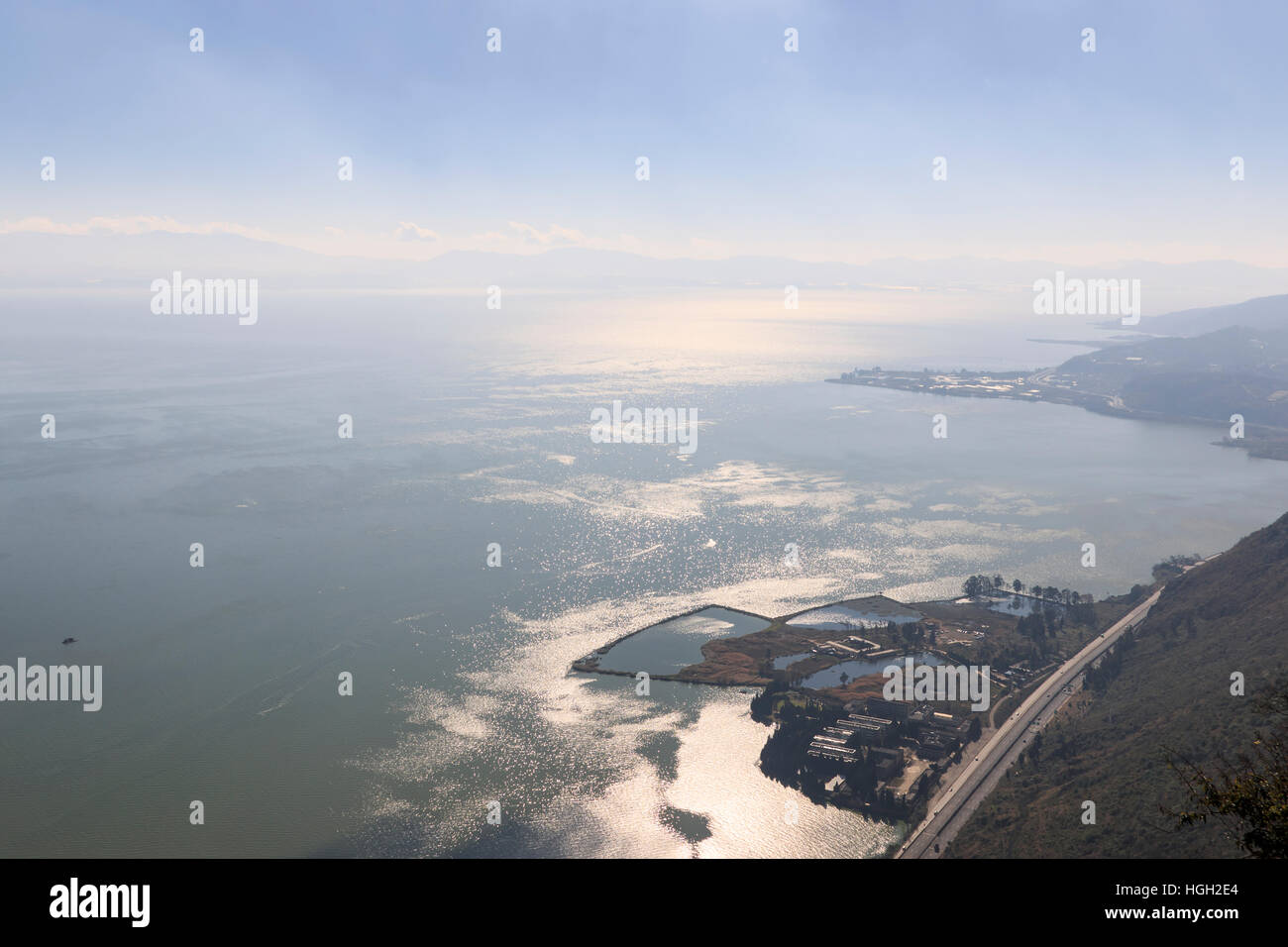 Dianchi lake landscape hi-res stock photography and images - Alamy