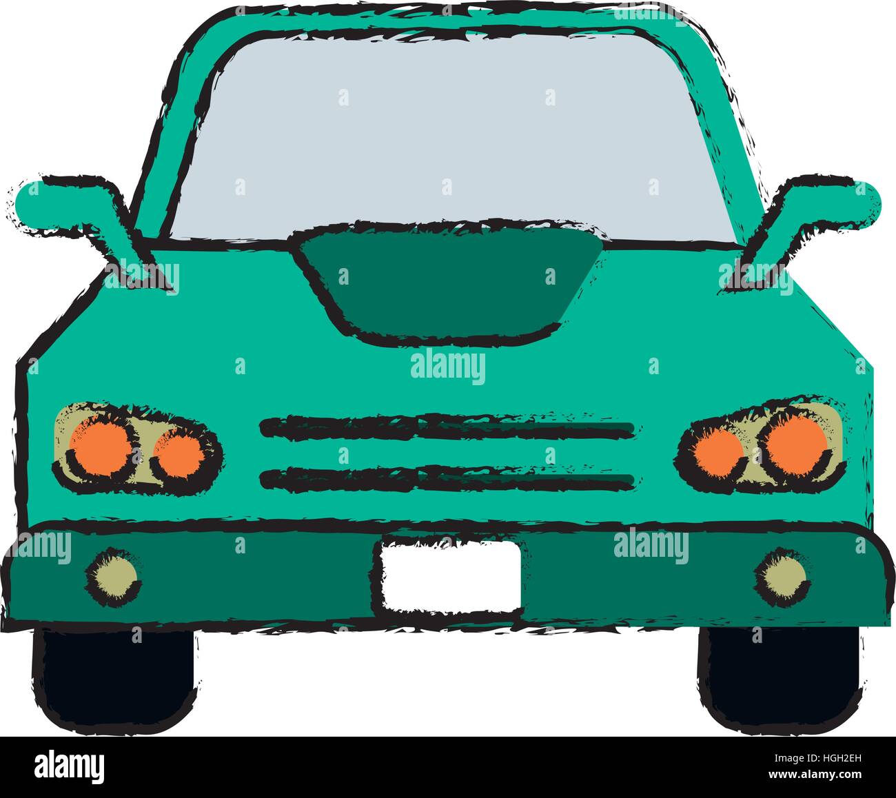 drawing car sedan vehicle transport icon Stock Vector Image & Art - Alamy