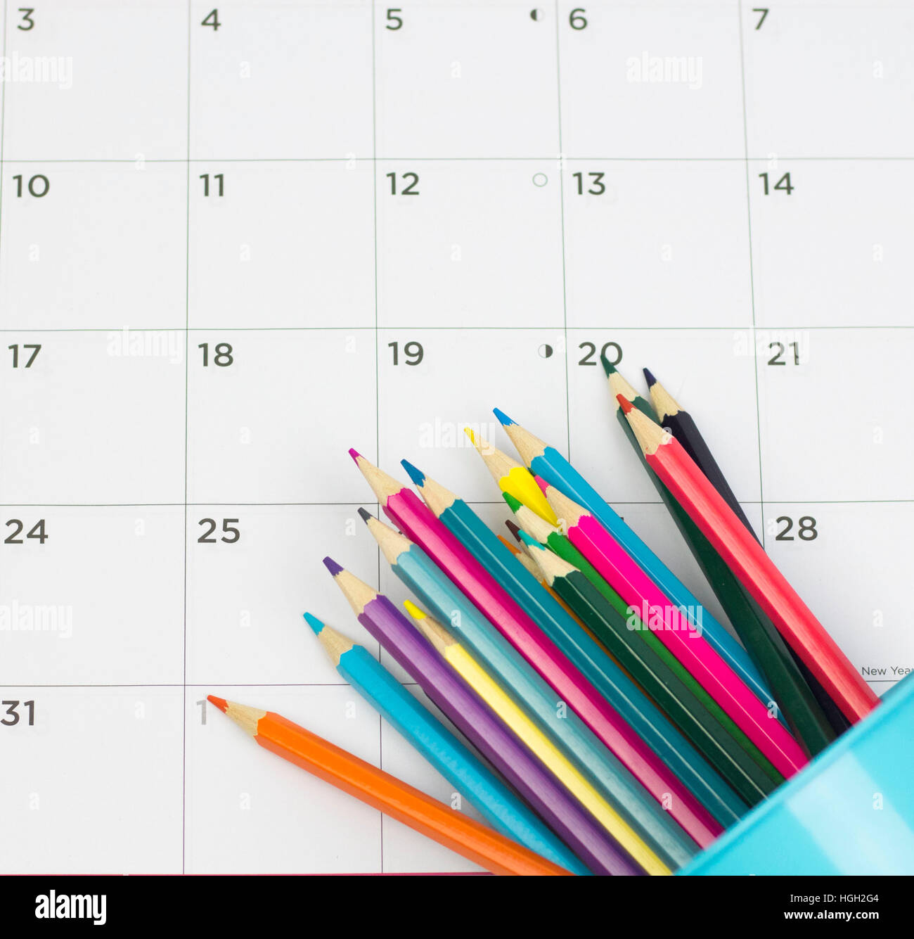 A colorful Year Stock Photo - Alamy